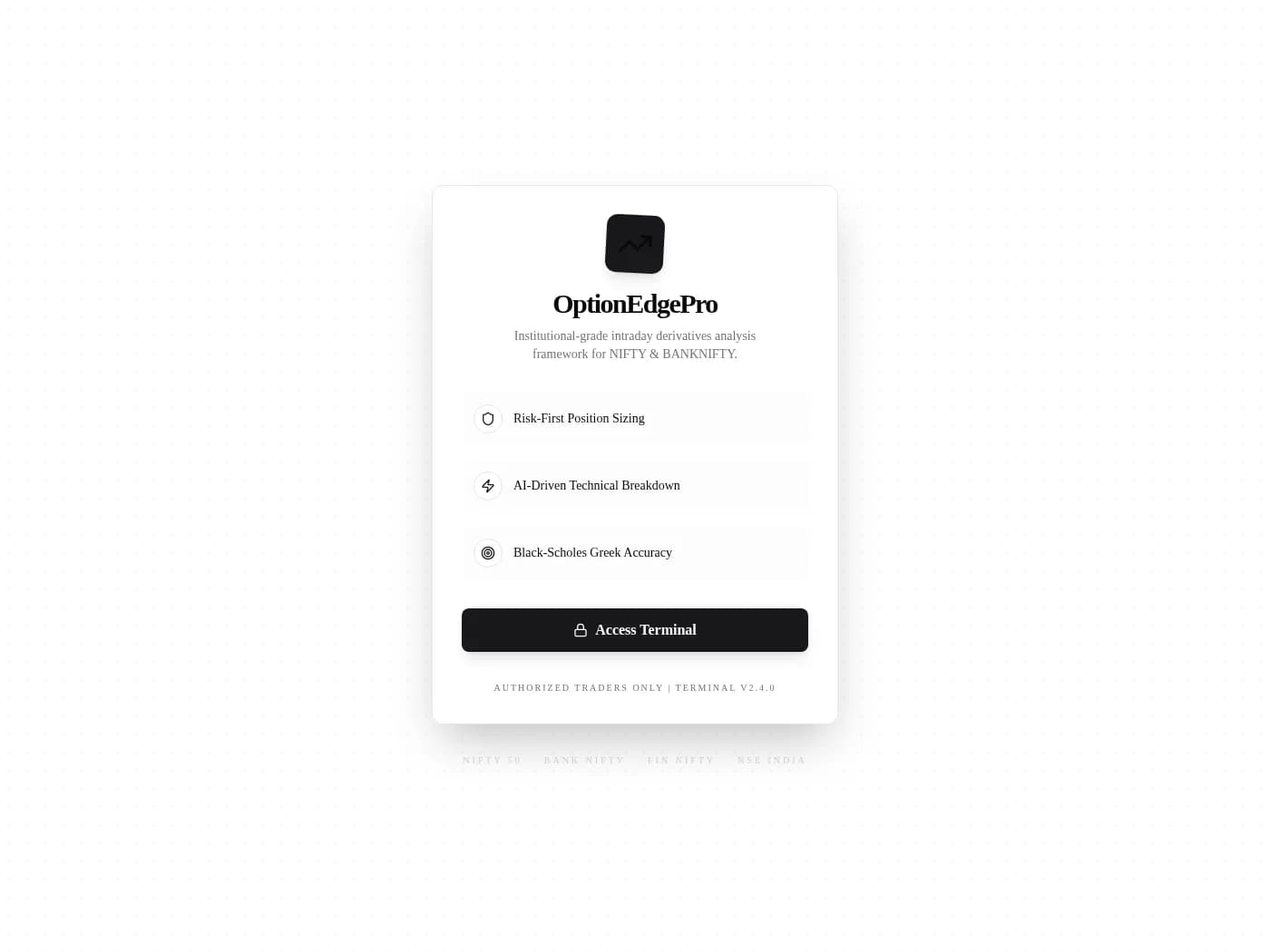 Option Edge Pro