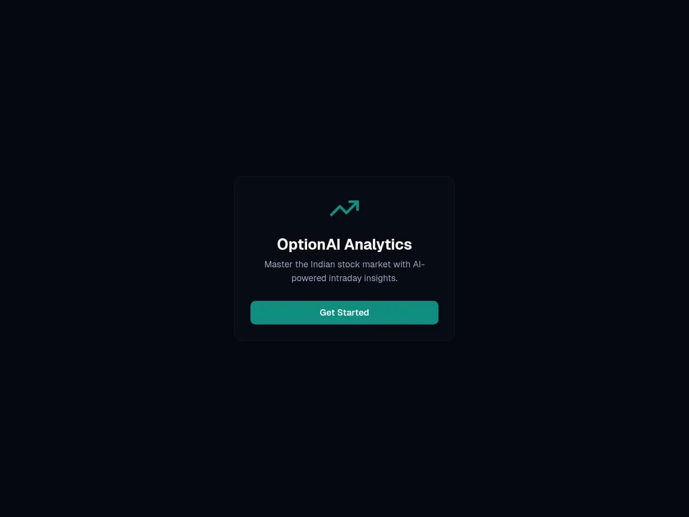 OptionAI Analytics