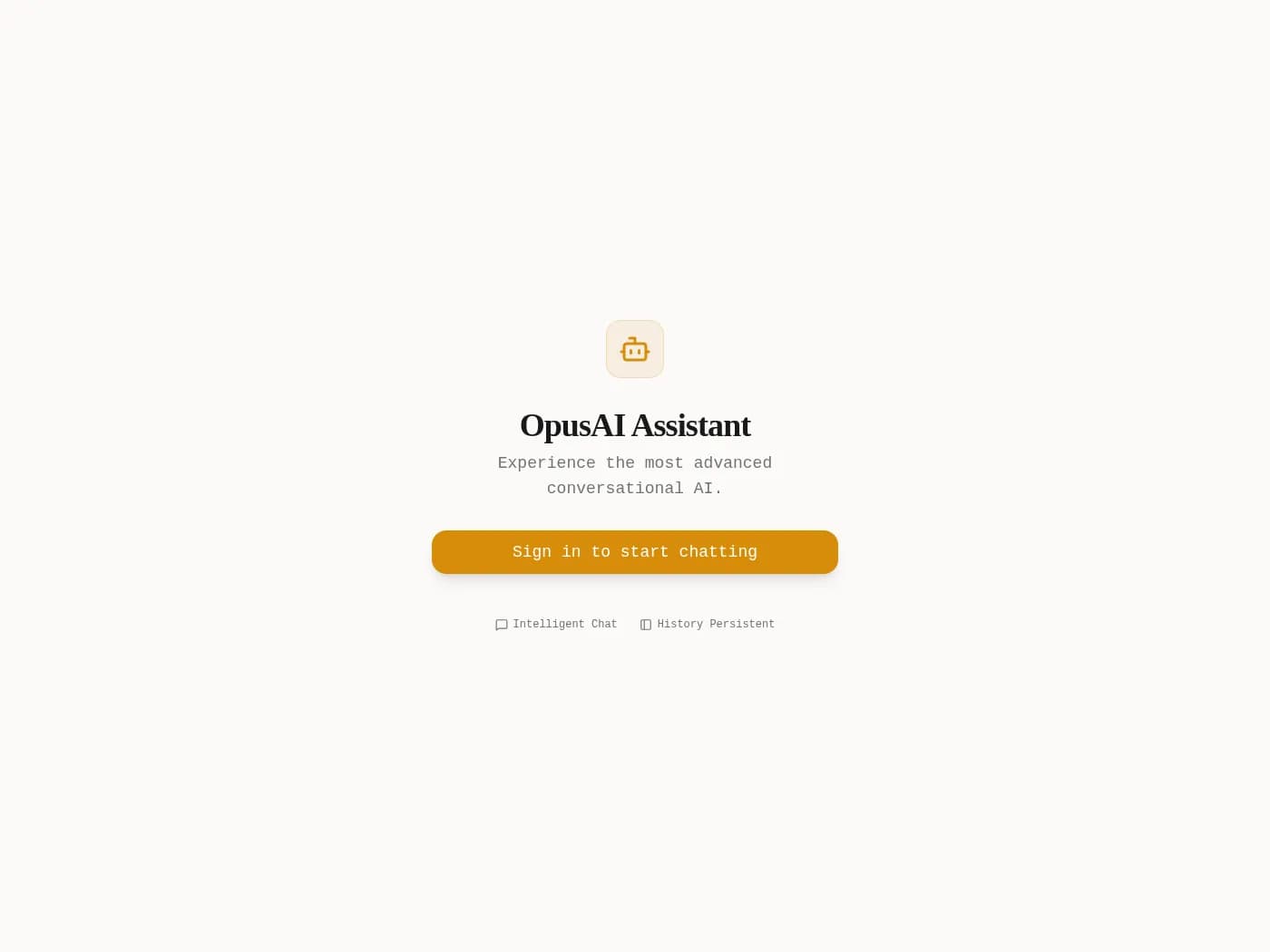 OpusAI Chat Assistant