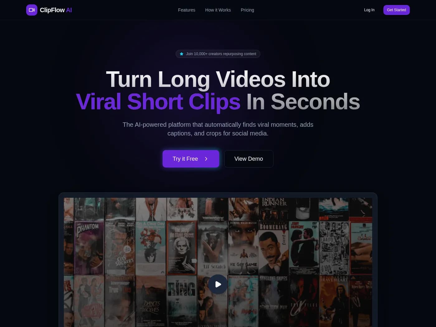 OpusClip Free Clone