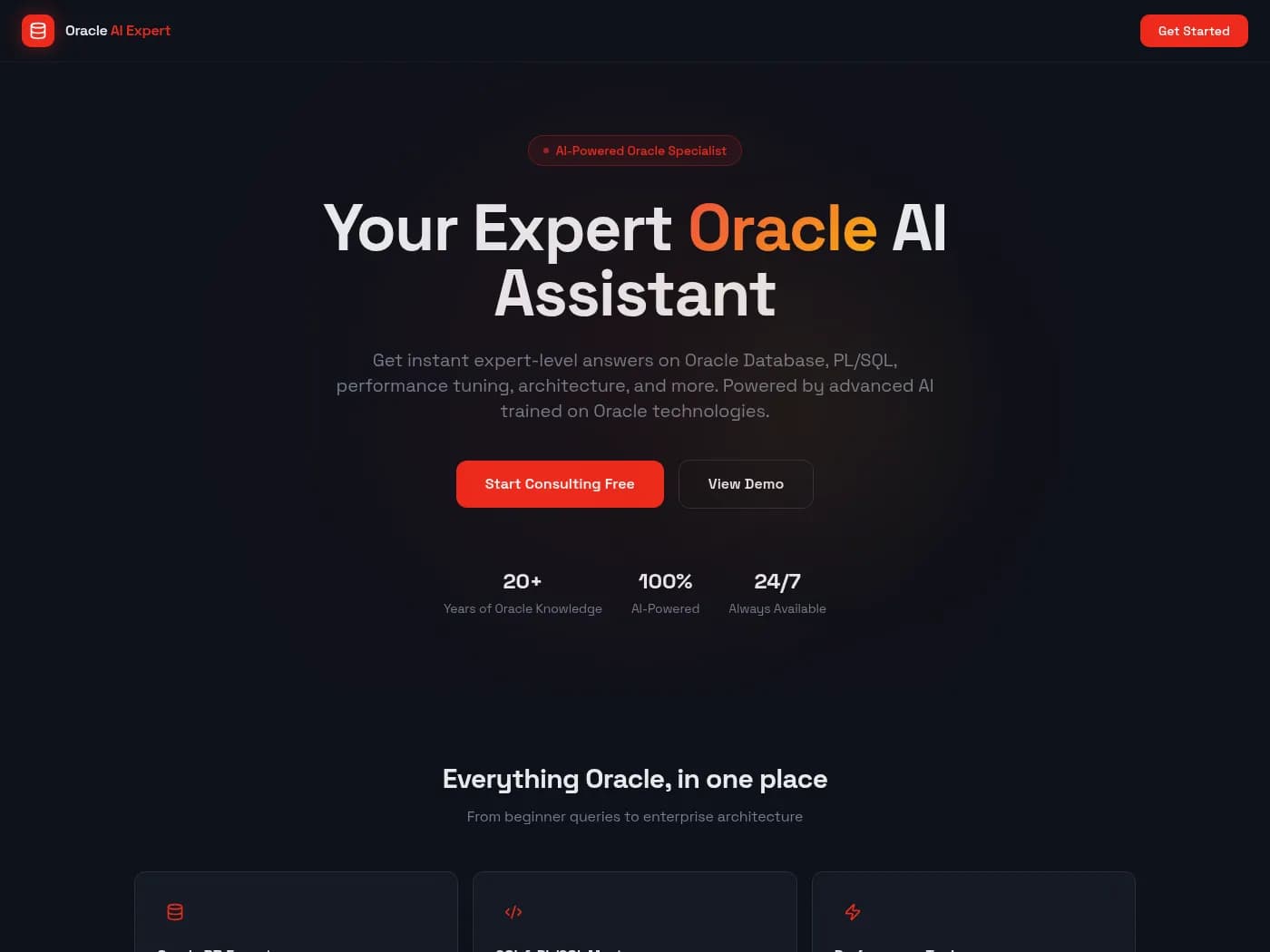 Oracle AI Expert