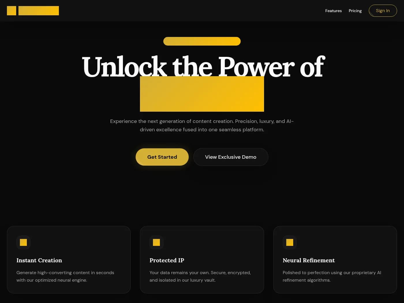 Oracle Luxury Web App