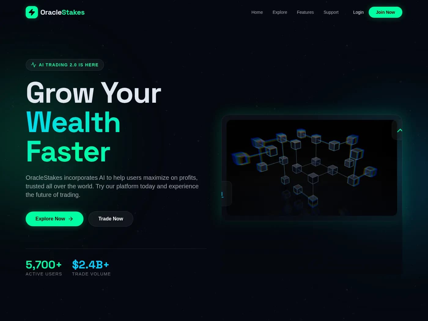OraclesStakes Clone