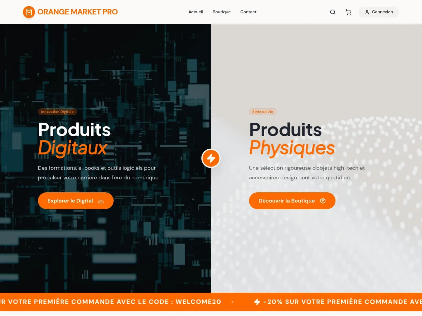 Orange Market Pro