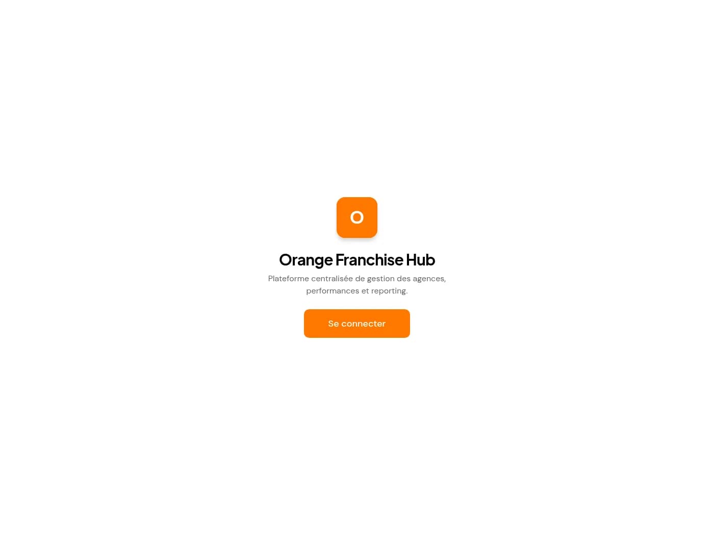 Orange Franchise Hub
