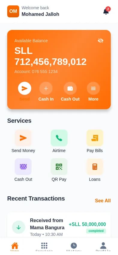 Fake Orange Money Simulator