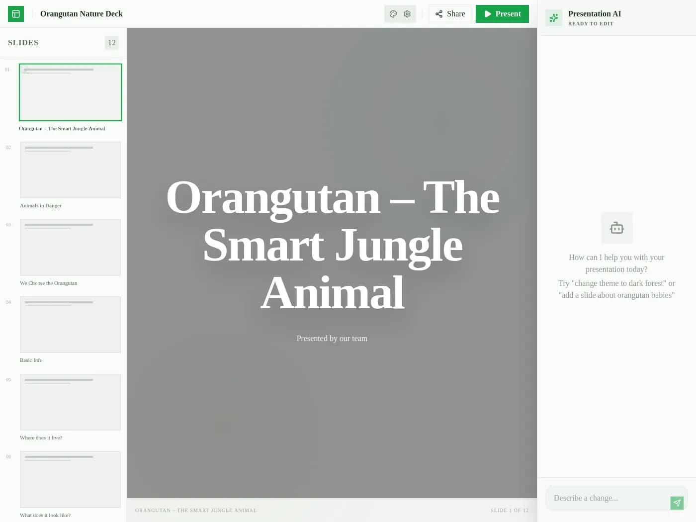 Orangutan Nature Deck