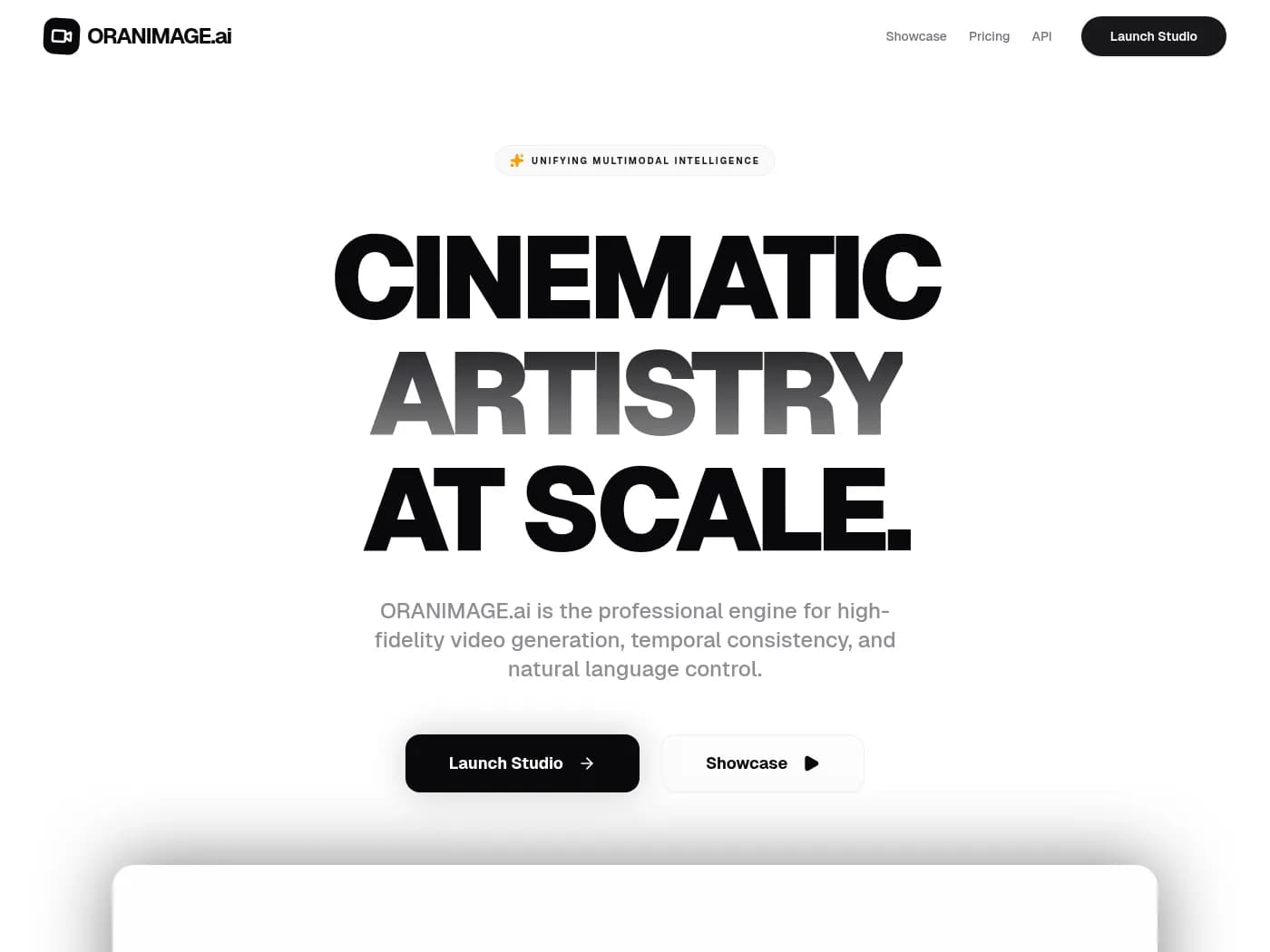 ORANIMAGE.ai Creative Studio