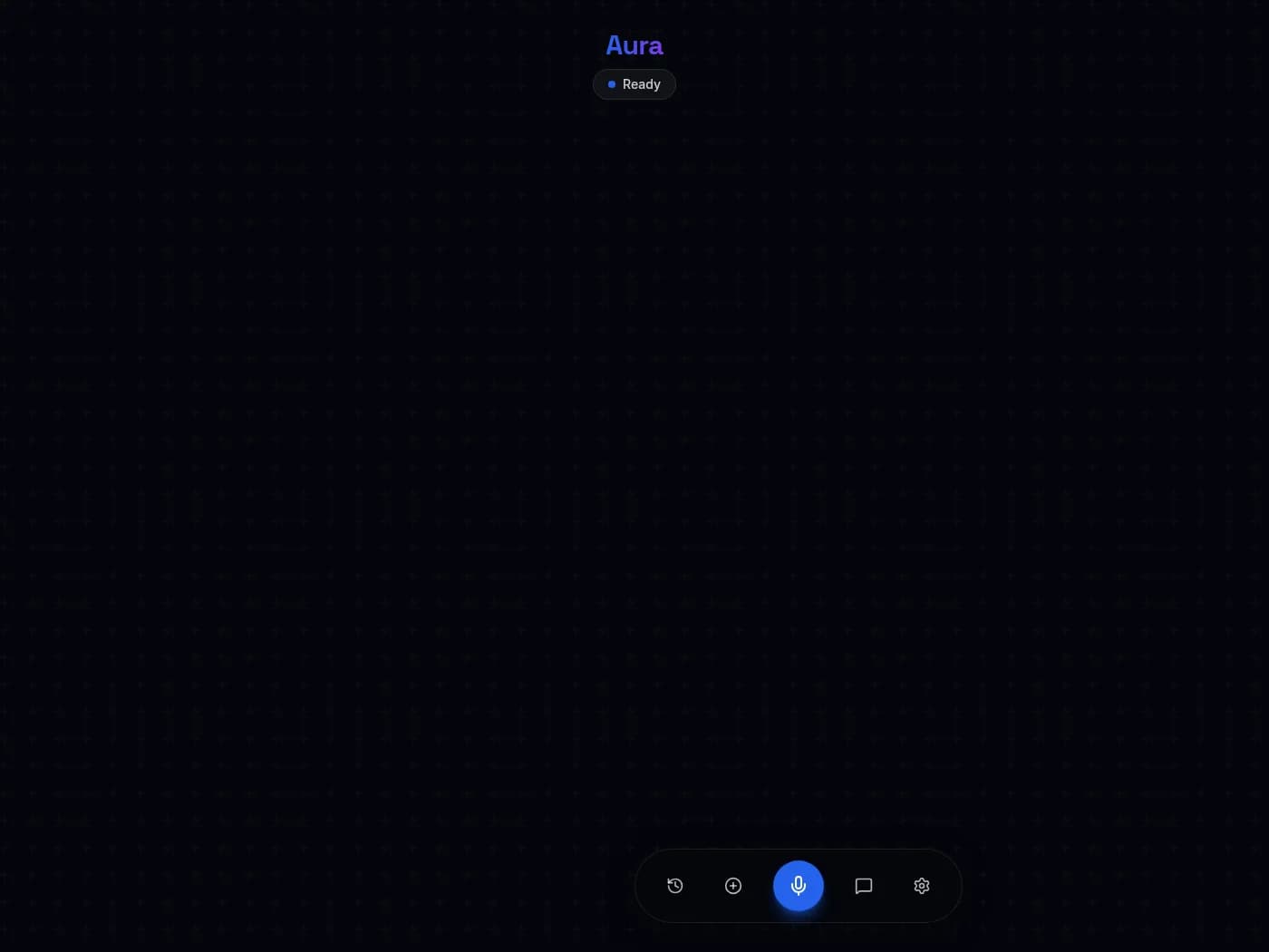 Orb Voice Assistant UI
