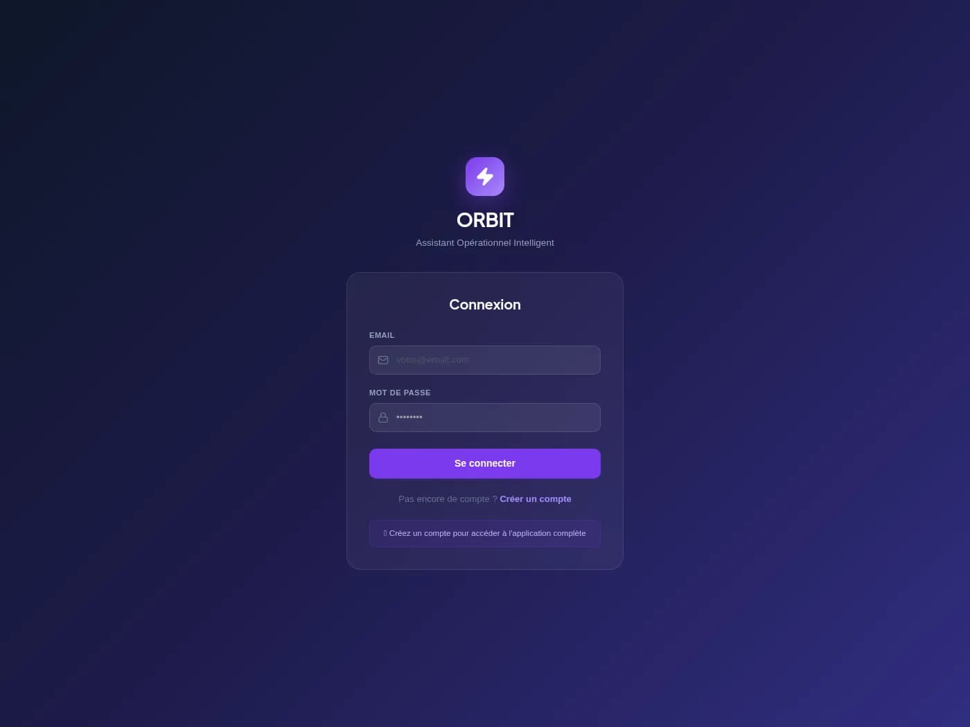 ORBIT AI Operations Assistant