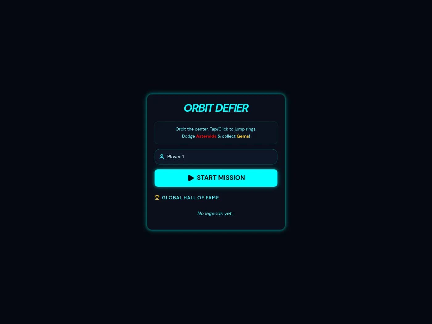 Orbit Defier Arcade