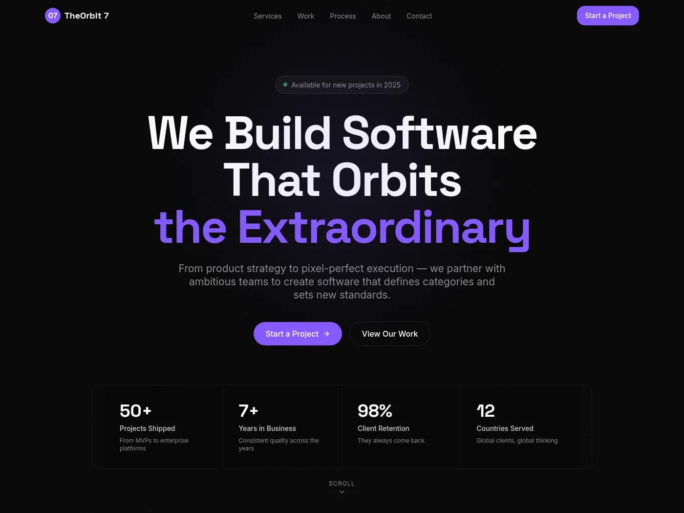 Orbit7 Agency Clone
