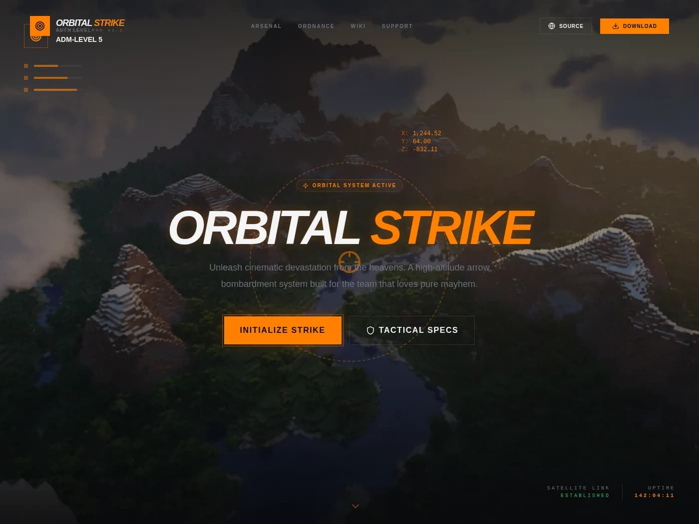 Orbital Strike Cannon Mod