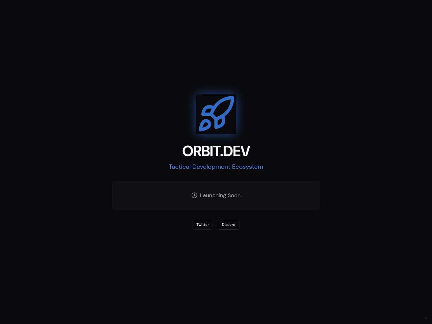 Orbit.Dev Tactical Ecosystem