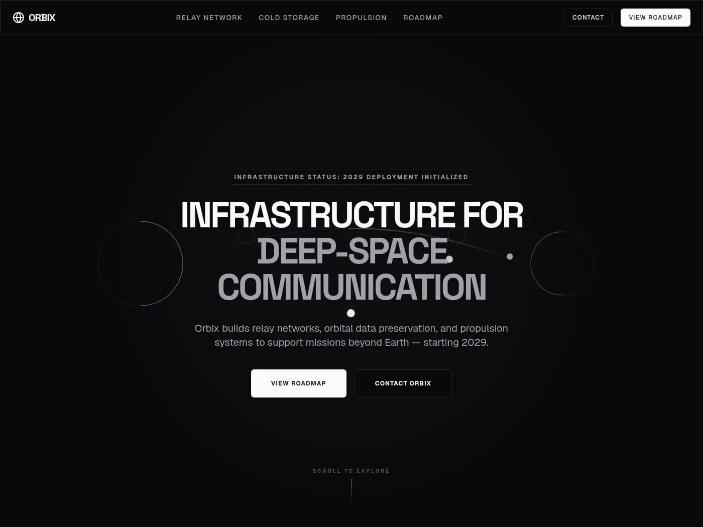 Orbix Space Infrastructure Site