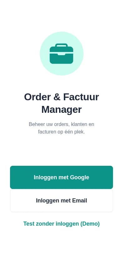 Order & Invoice Manager