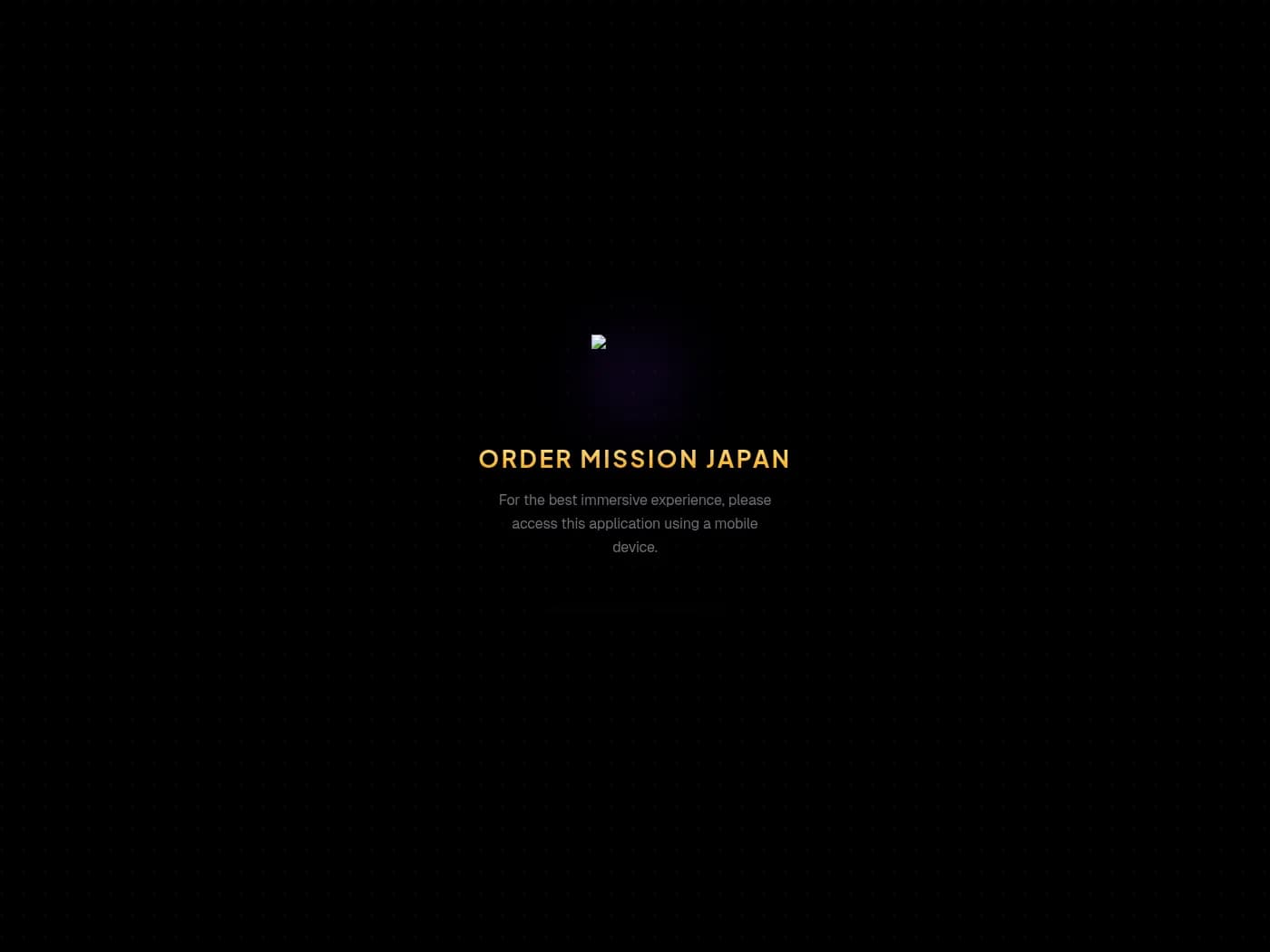 Order Mission Japan