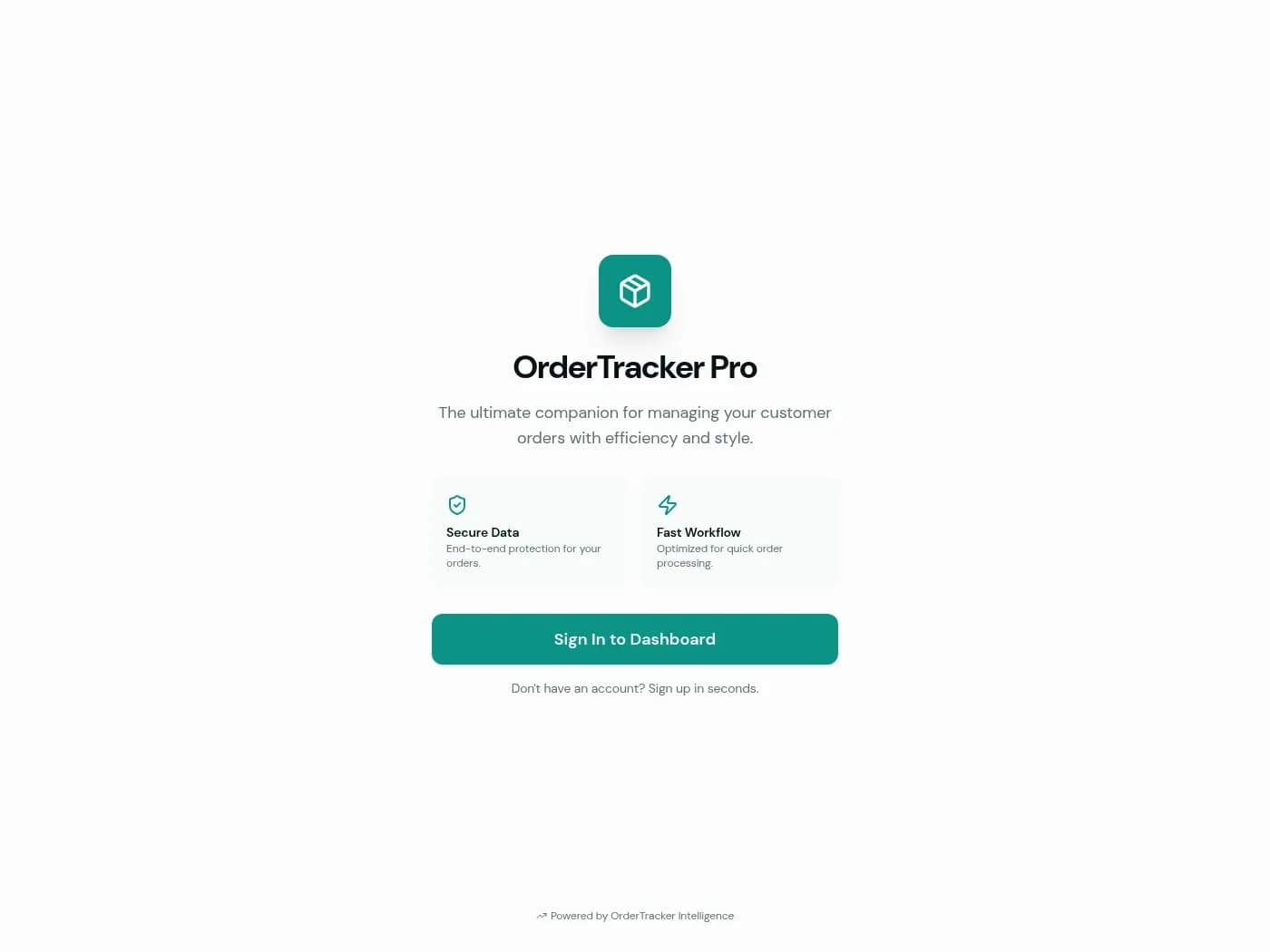 Order Tracker Pro