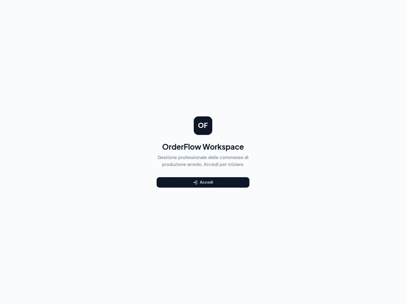 OrderFlow Workspace