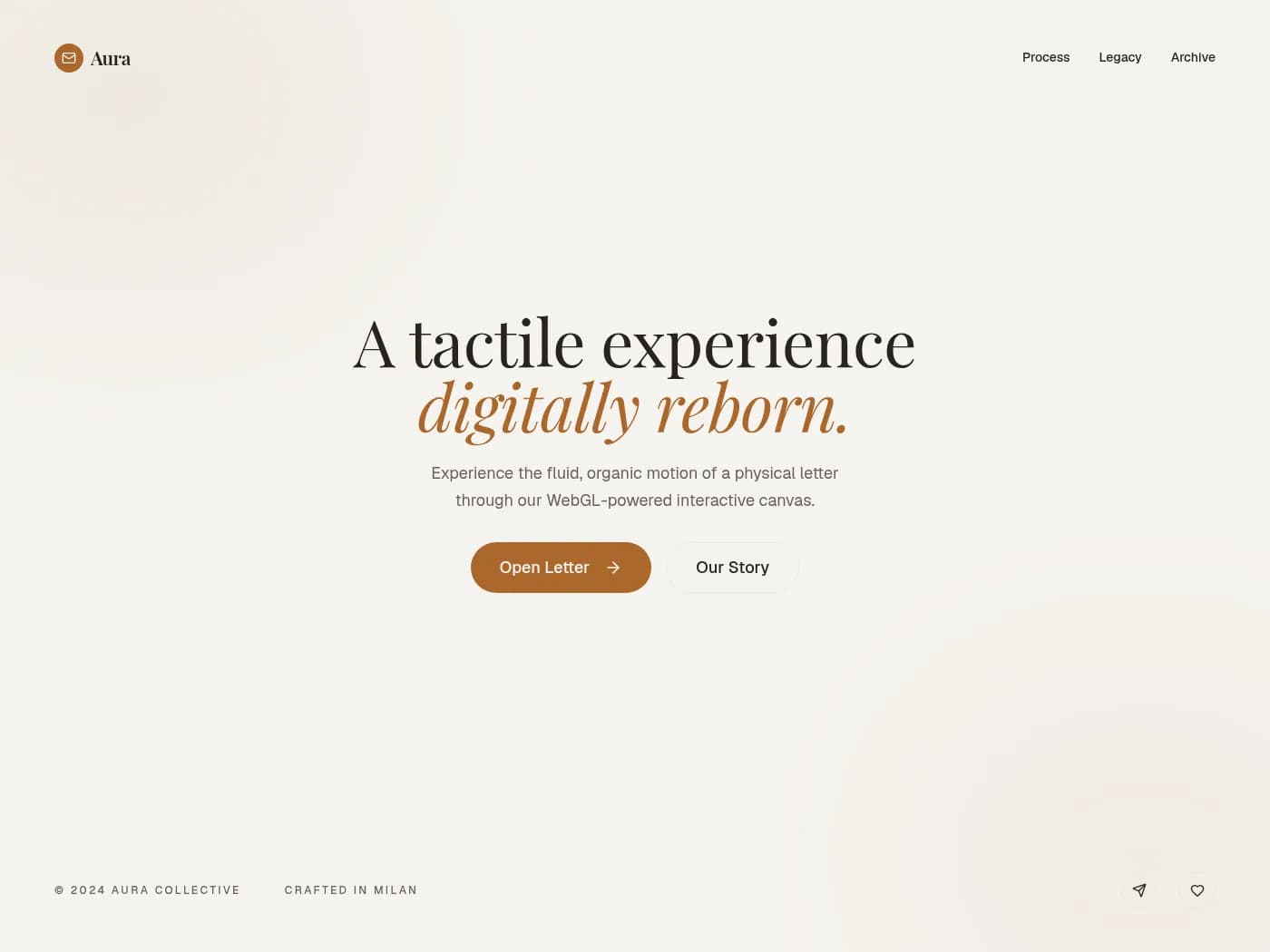 Organic Letter Flip Site