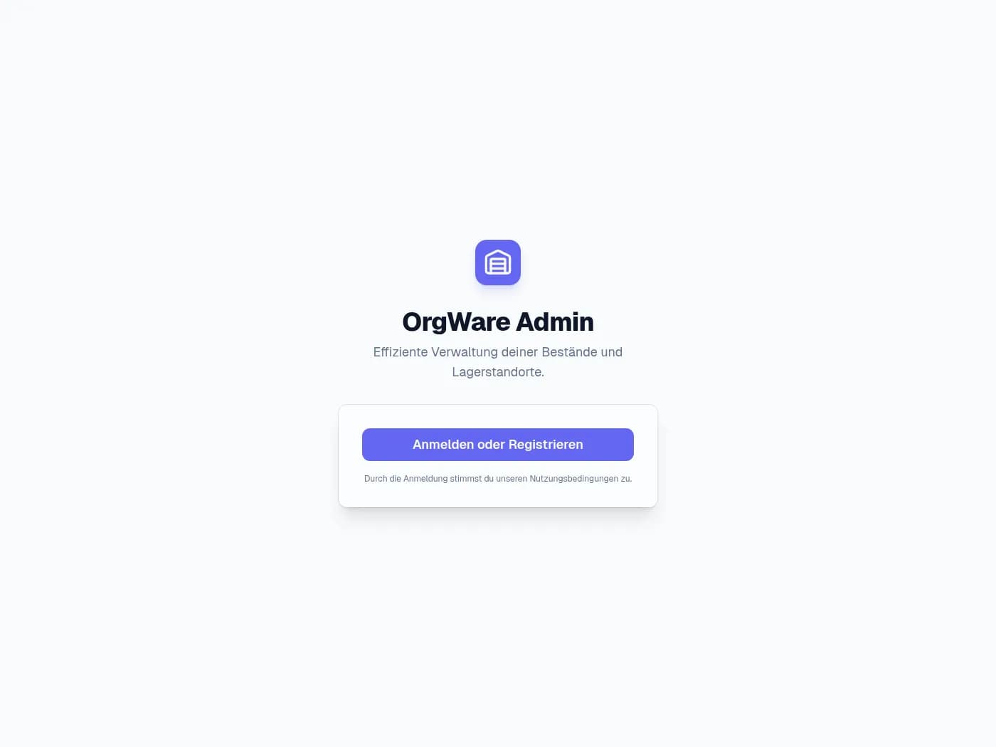 OrgWare Management Portal