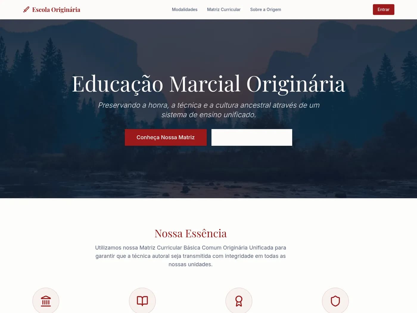 Escola Arte Marcial Originária