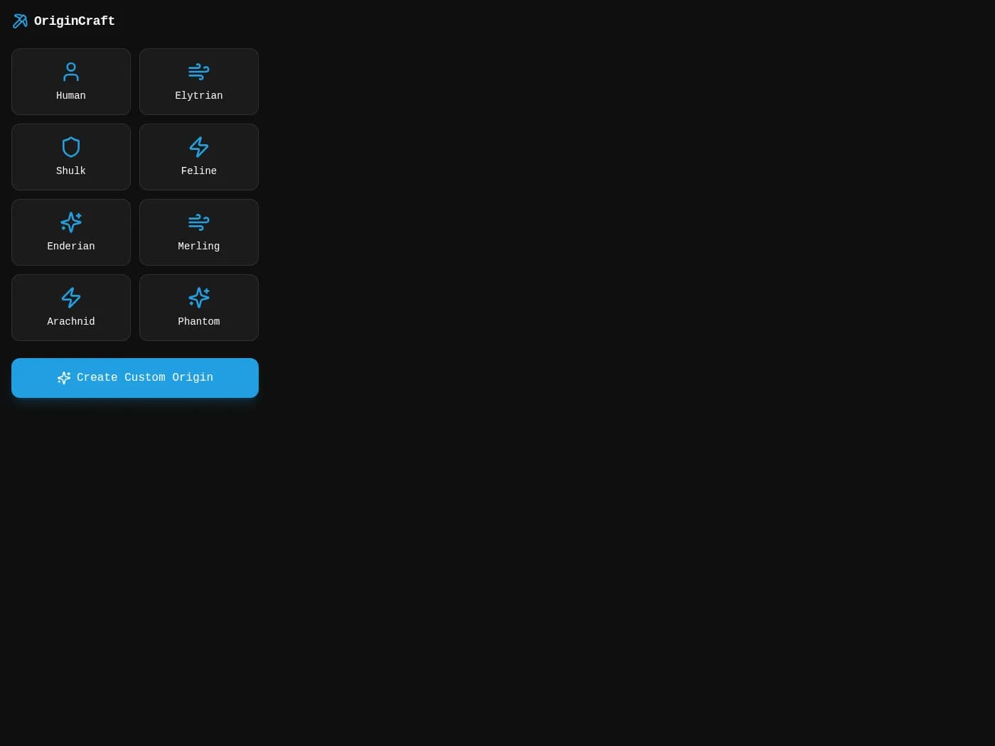 OriginCraft AI Addon