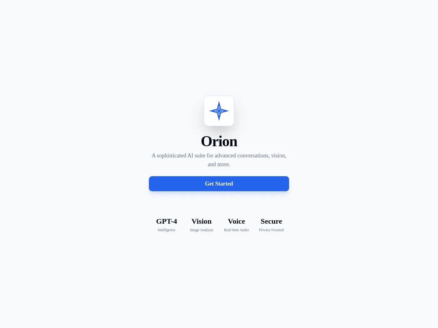 Orion AI Chat Suite