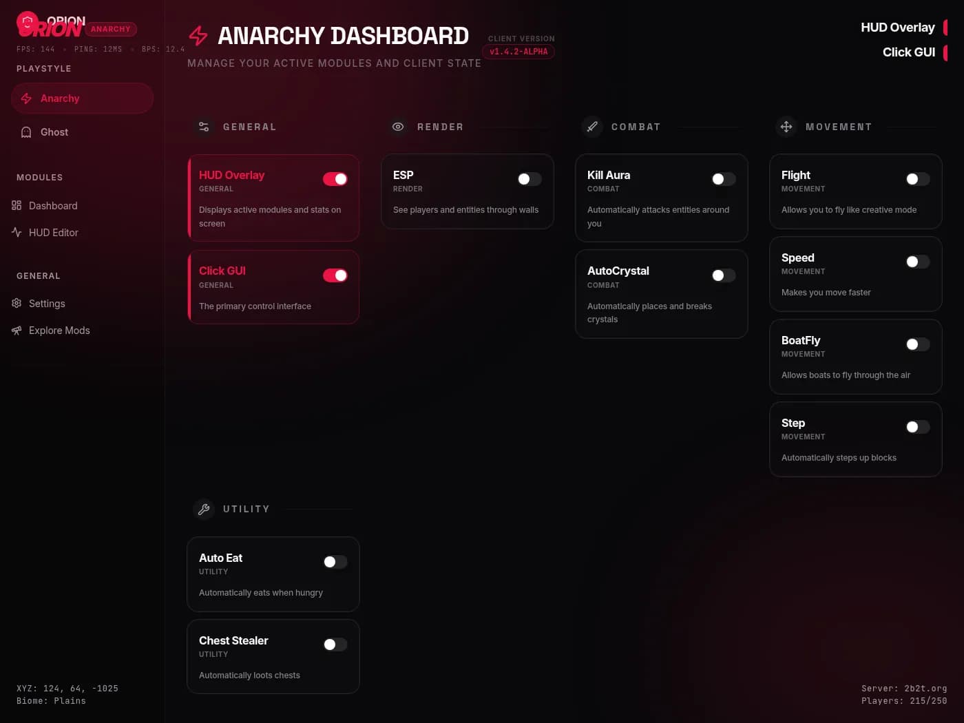 Orion Dual-Mode Client
