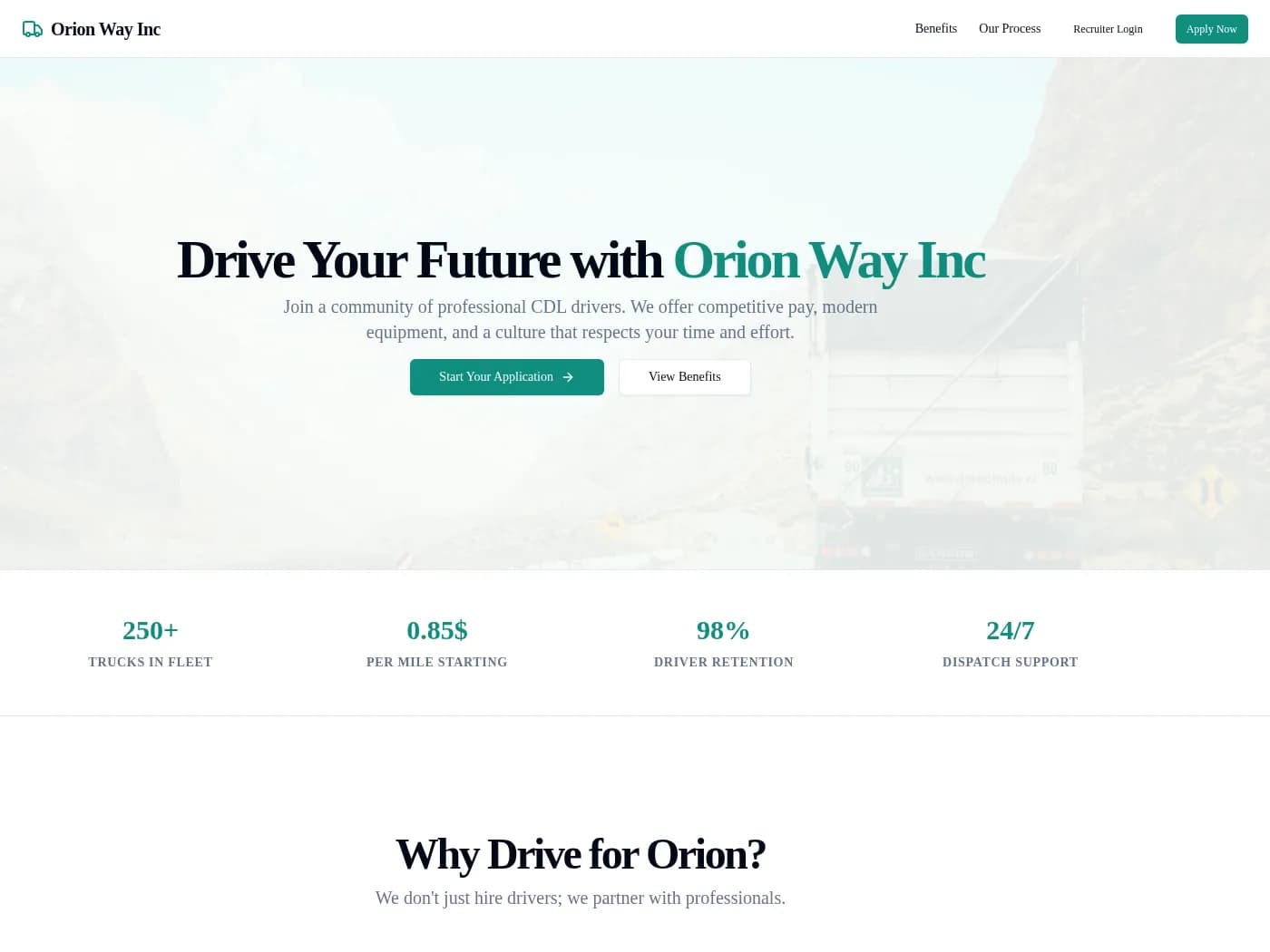 Orion Recruit Bot