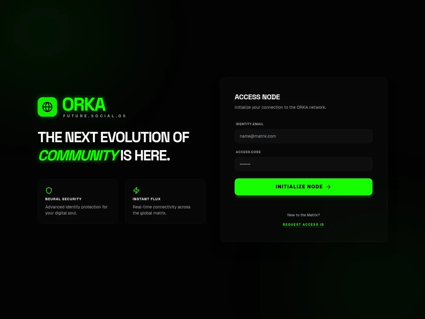 ORKA Social Network
