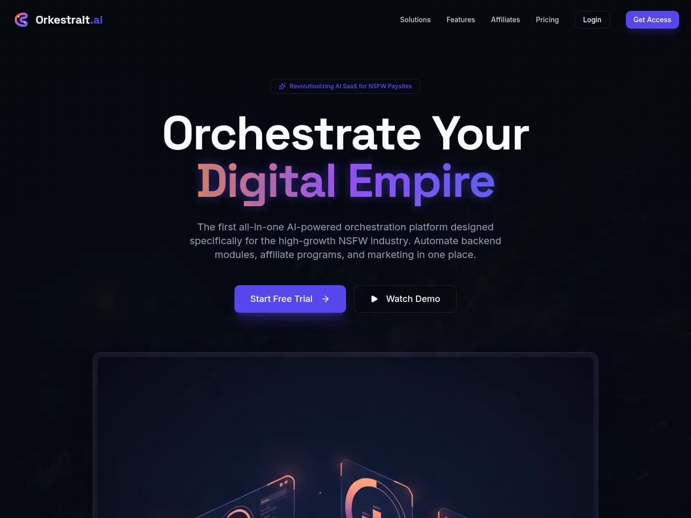 Orkestrait.ai Web Revamp