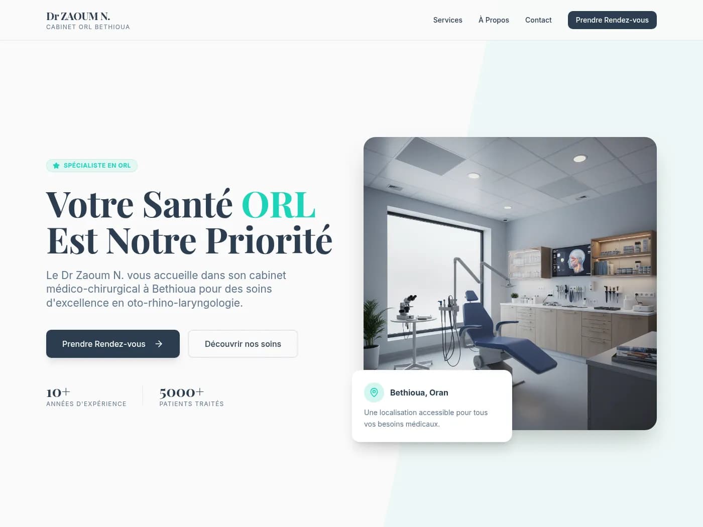 ORL Clinic Website