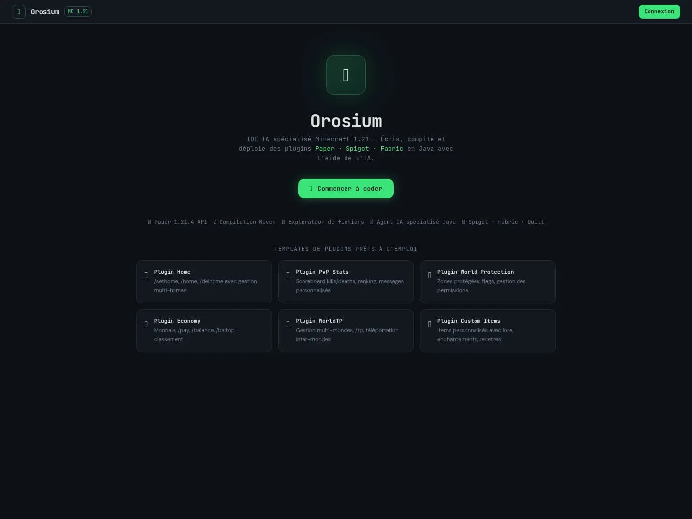 Orosium Mod Platform