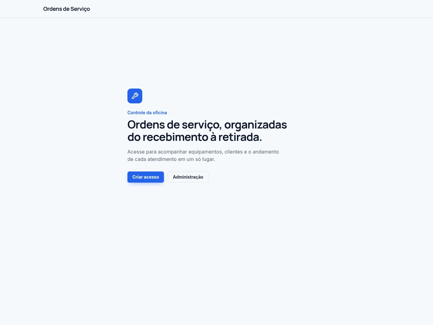Ordem Service Manager