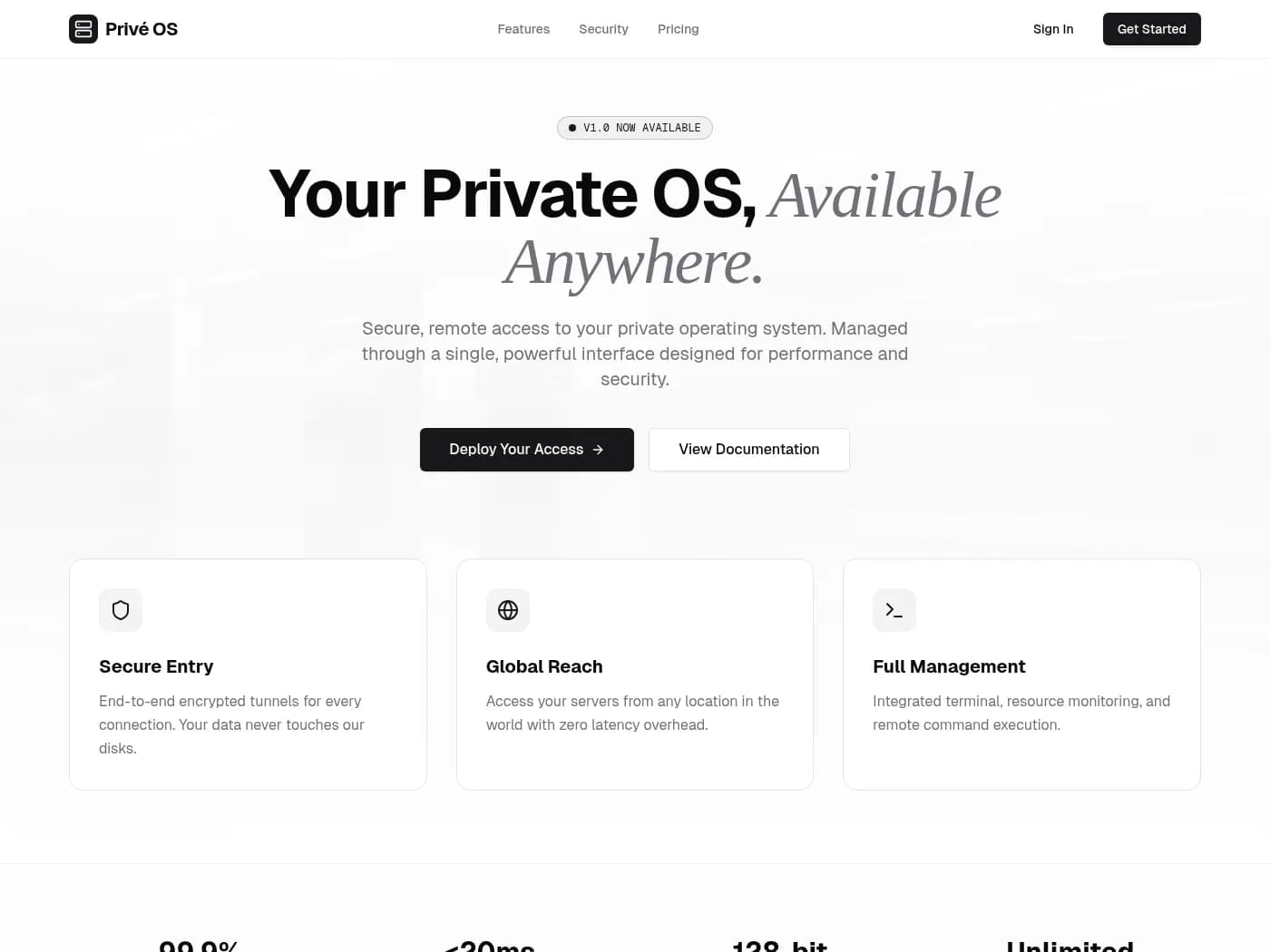 Privé OS Access