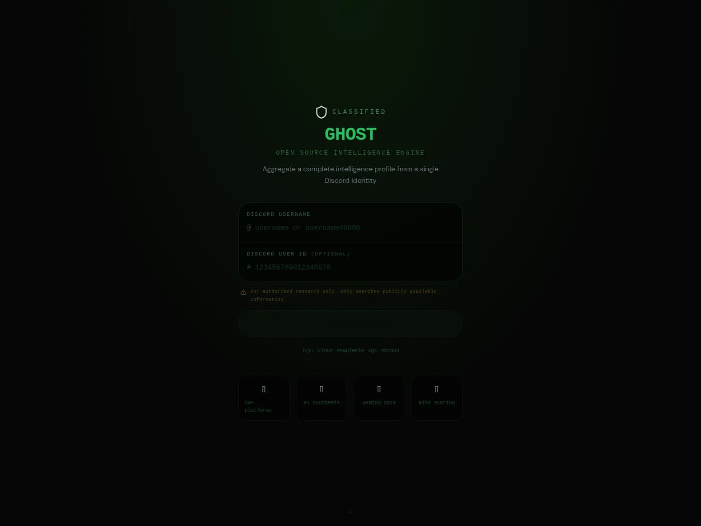 OSINT Power Agent