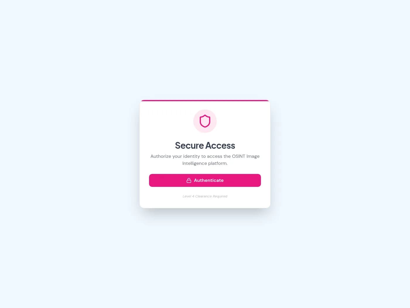 Modern OSINT Image Finder