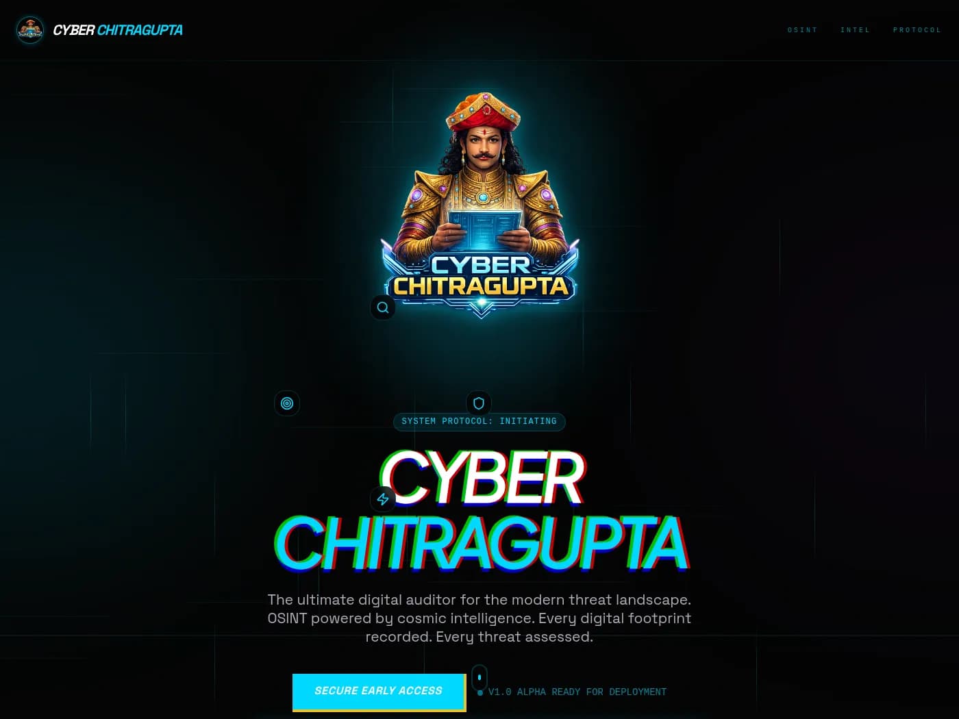 OSINT Threat Intel Landing