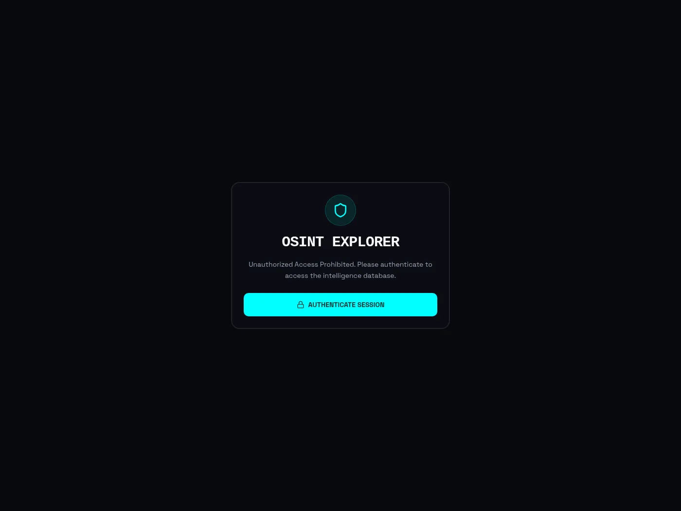 Social OSINT Explorer