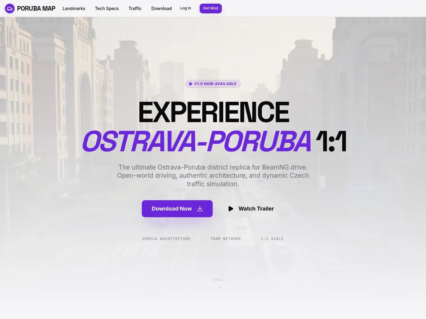 Ostrava Poruba BeamNG Map