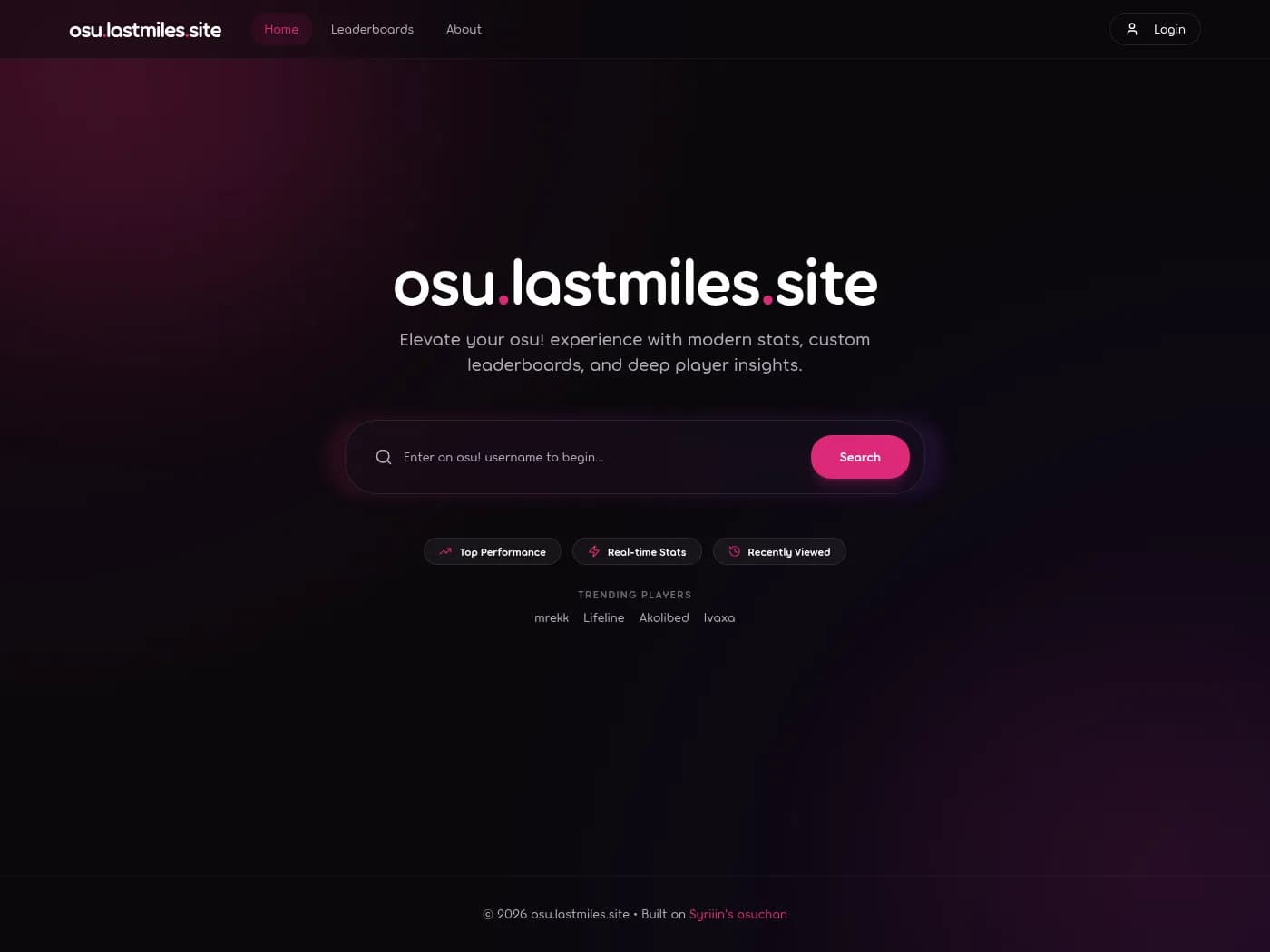 Osuchan UI Refresh