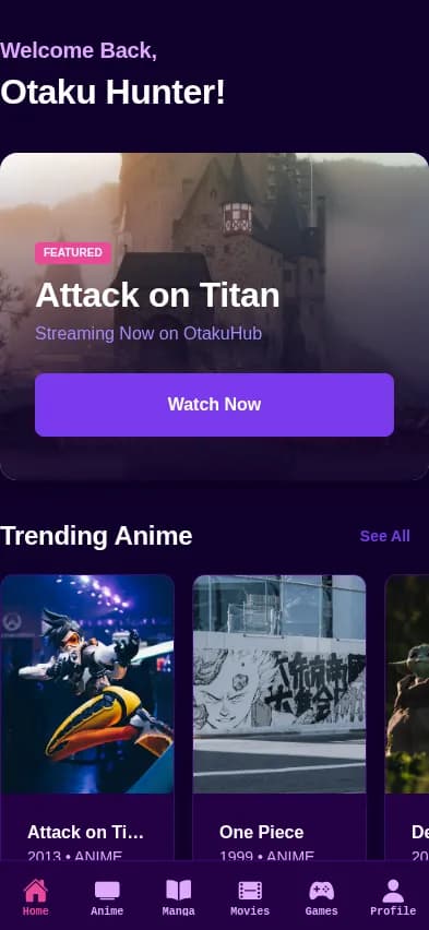Otaku Entertainment Hub
