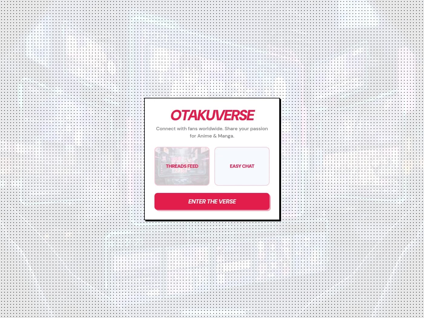 OtakuVerse Connect