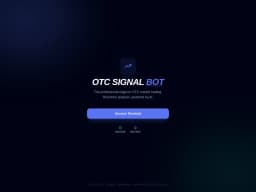 OTC Signal Generator Bot