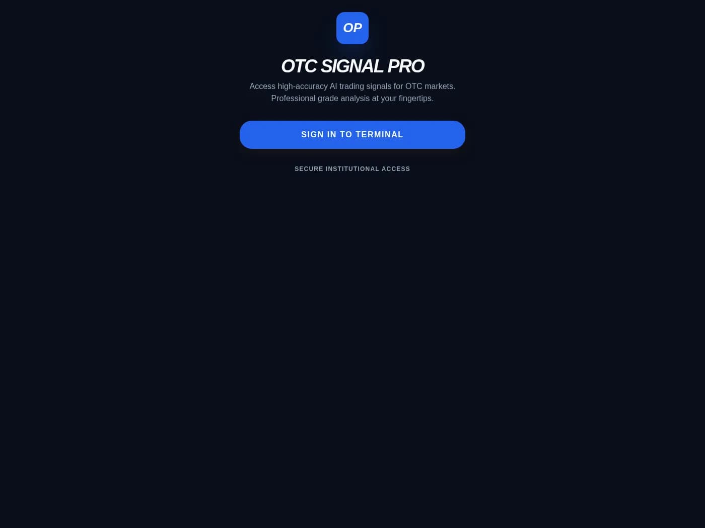 OTC Signal Pro