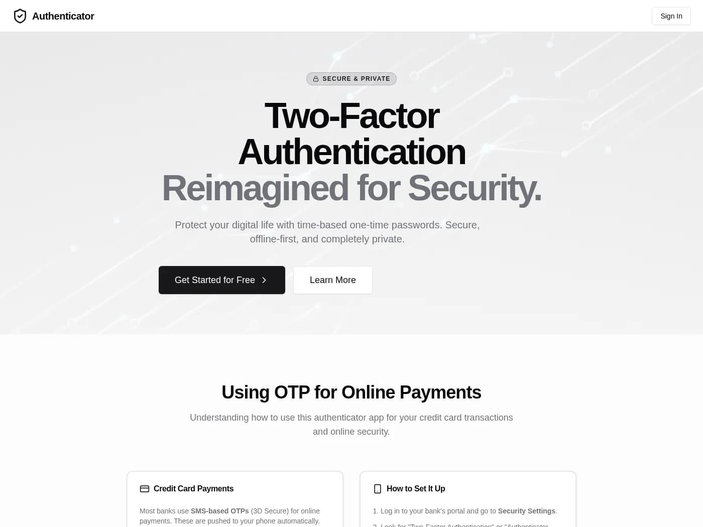 OTP Authenticator