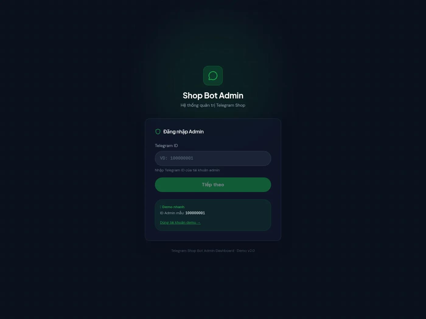 OTP Demo Database