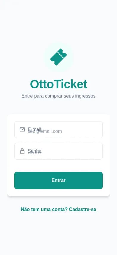 OttoTicket Event App