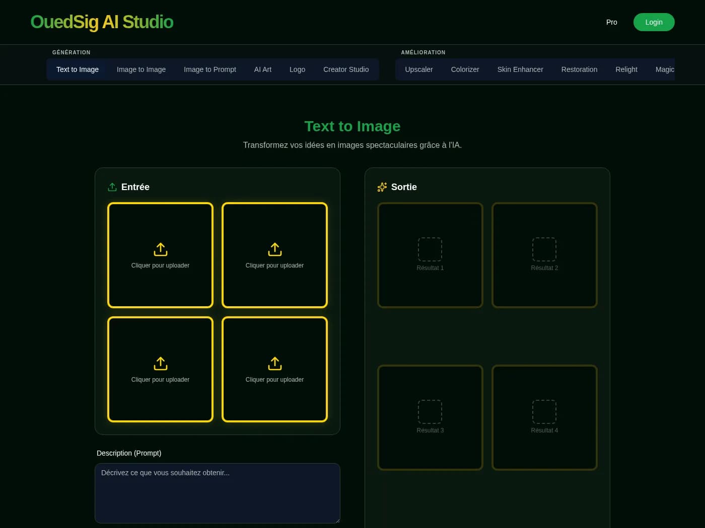 OuedSig AI Studio
